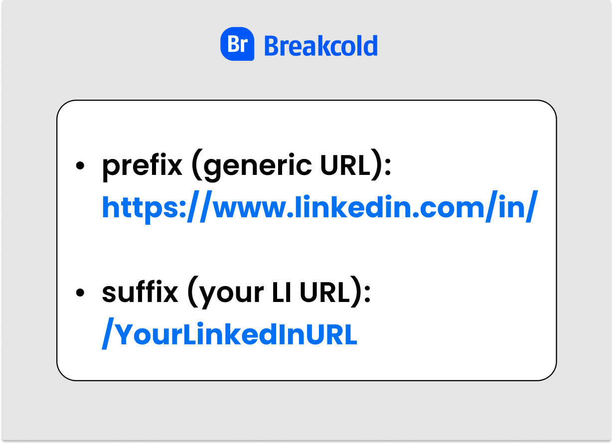 How To Change LinkedIn URL Prefix Suffix | Breakcold